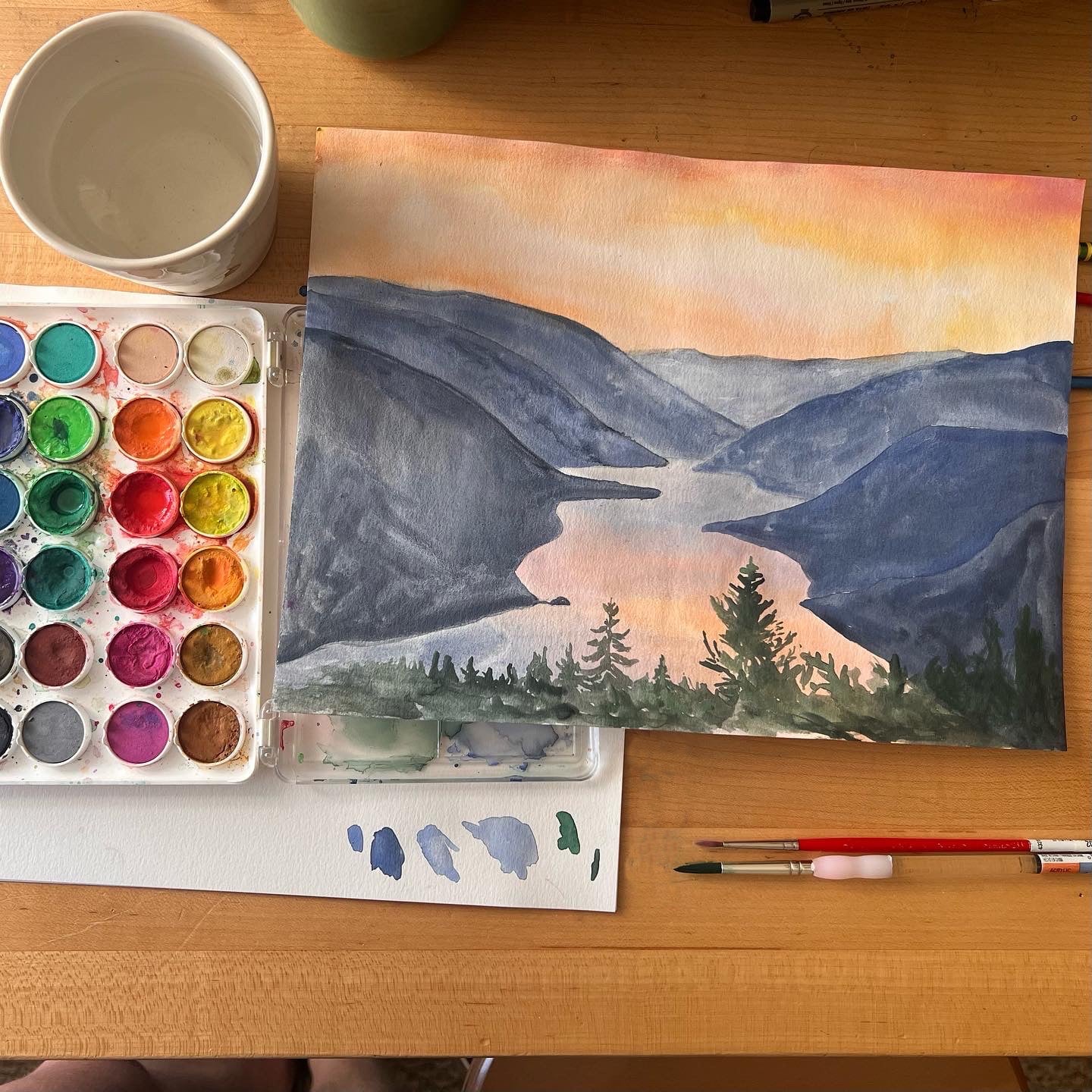 Workshop in Hood River, Oregon • Watercolor Landscapes at Tokki Art ...